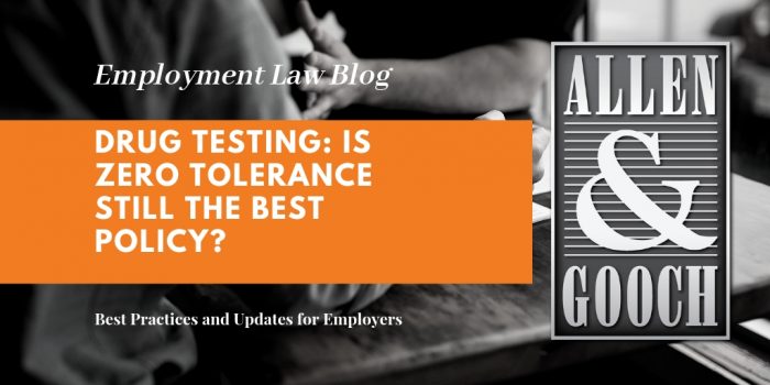 Drug Testing: Is Zero Tolerance Still the Best Policy?